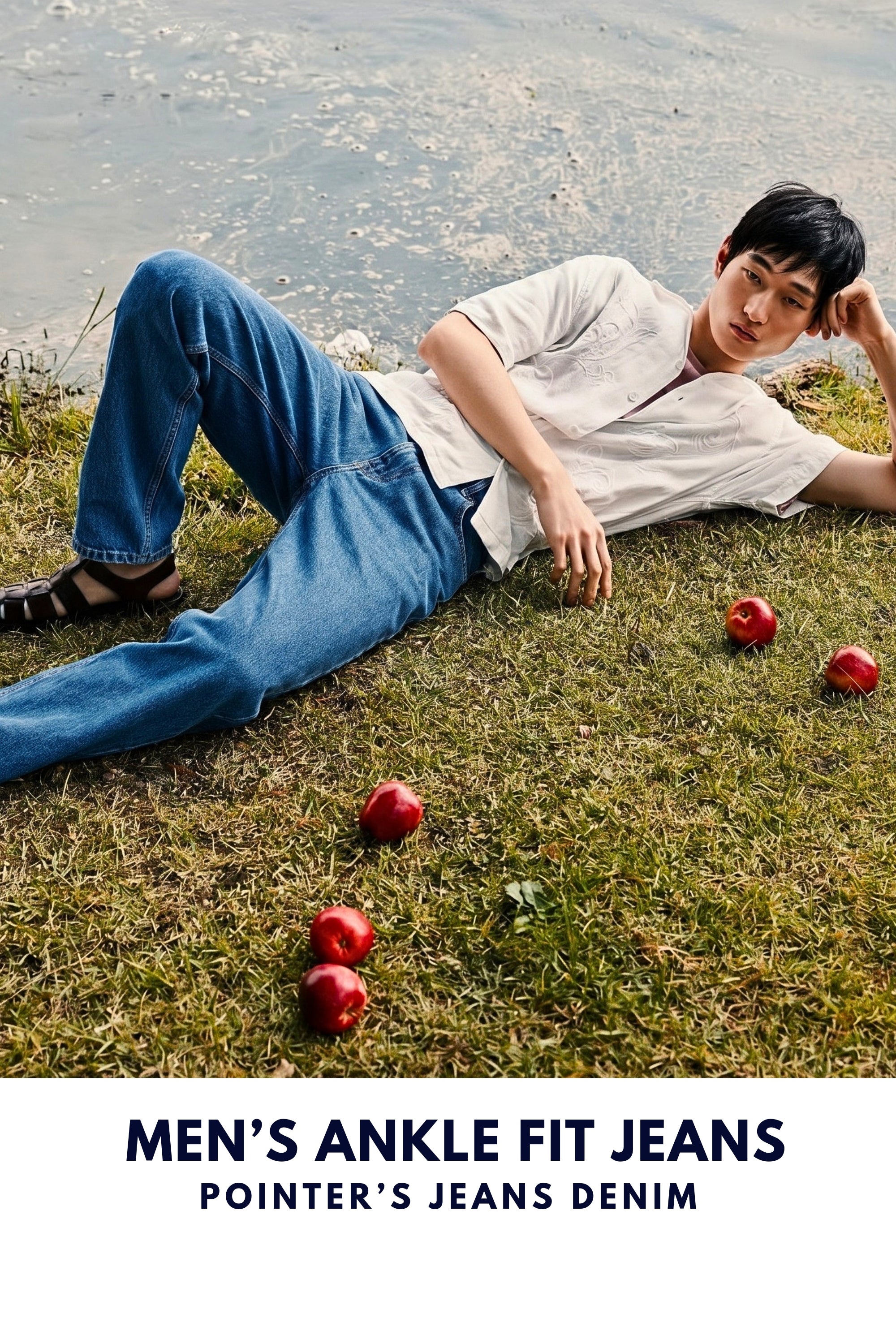 Ankle Length Jeans for Men | Trendy Ankle Fit & Cut Jeans – Pointerjeans