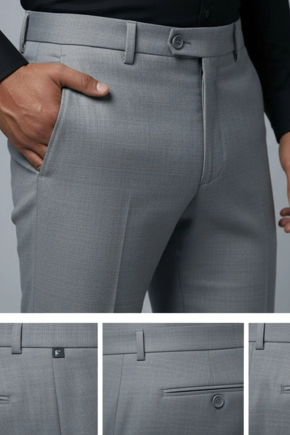 Formal Pants for Men | Slim Fit & Premium Trousers Online – Pointerjeans